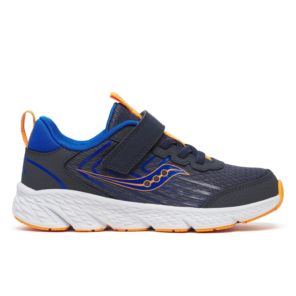 Saucony - Wind 3.0 A/C - Navy/Peel – Two Giraffes Children's Footwear