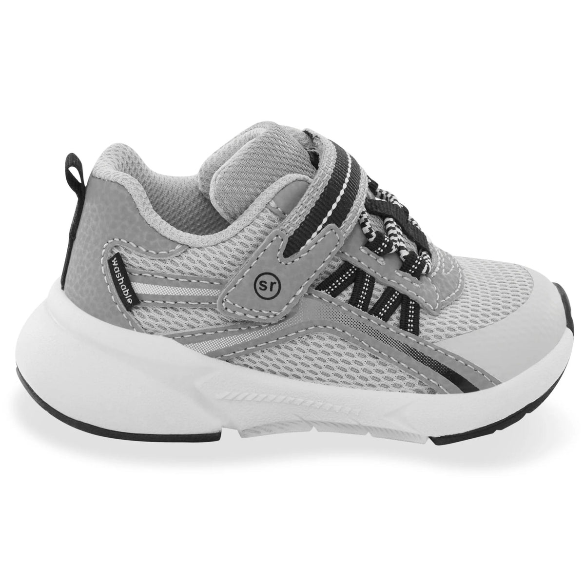 STRIDE RITE - Journey 3.0 Sneaker - Grey – Two Giraffes Children's Footwear