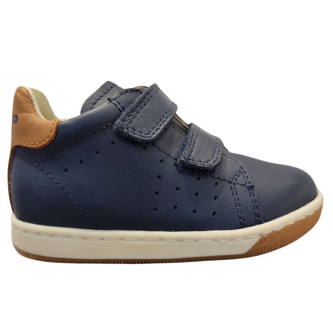 FALCOTTO - Adam - Navy/Cognac – Two Giraffes Children's Footwear